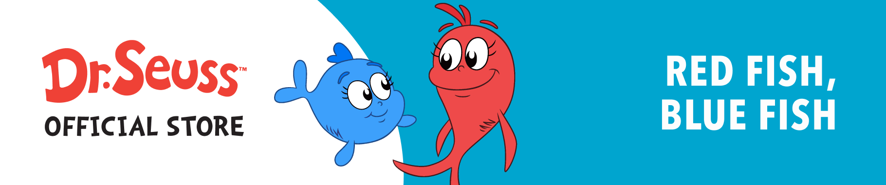 Red Fish, Blue Fish Animated Series: Official Apparel & Gifts – Dr ...
