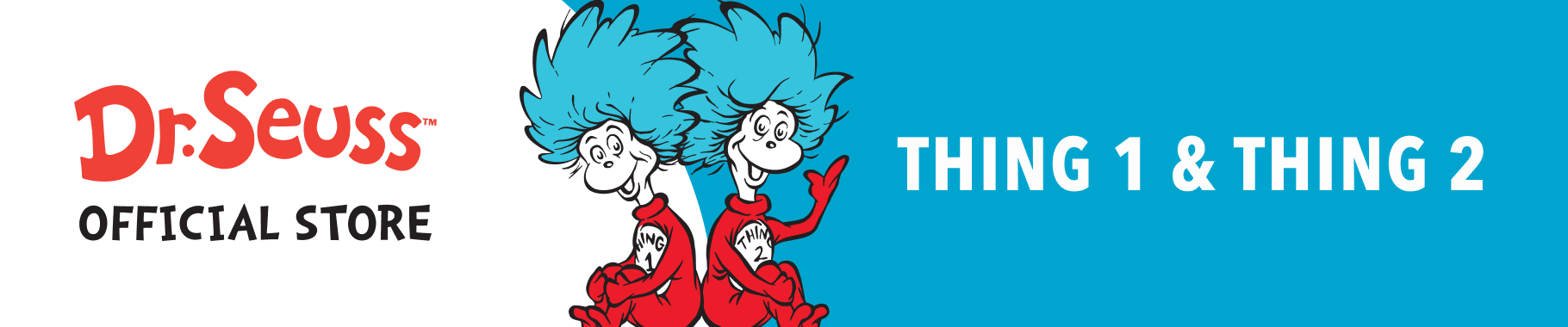 Thing One and Thing Two Merchandise – Dr. Seuss Official Store