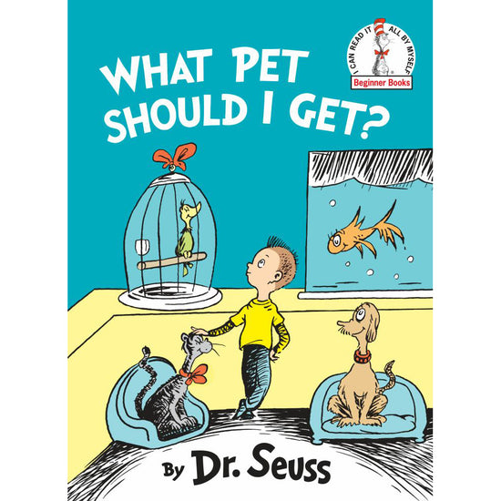 What Pet Should I Get? by Dr. Seuss | Hardcover Beginner Book – Dr ...