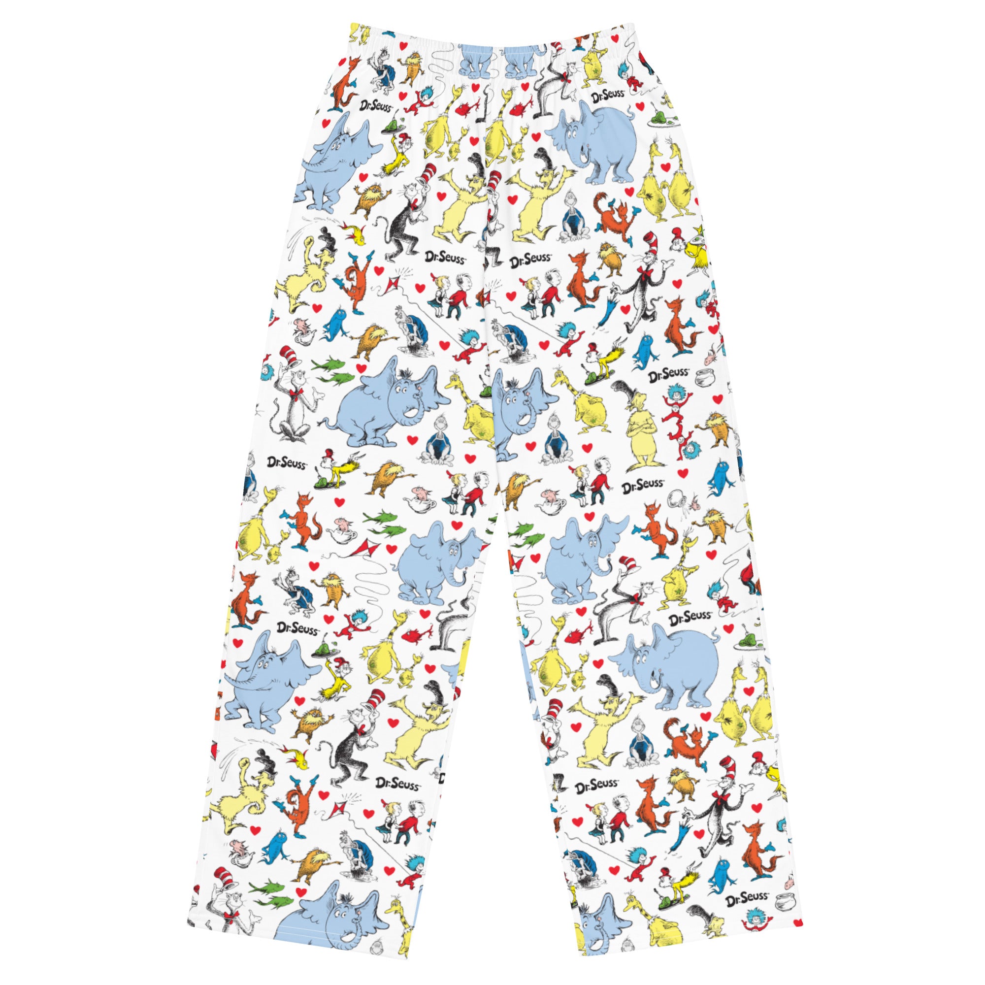 The Cat In The Hat Pants Characters And Hearts – Dr. Seuss Official Store