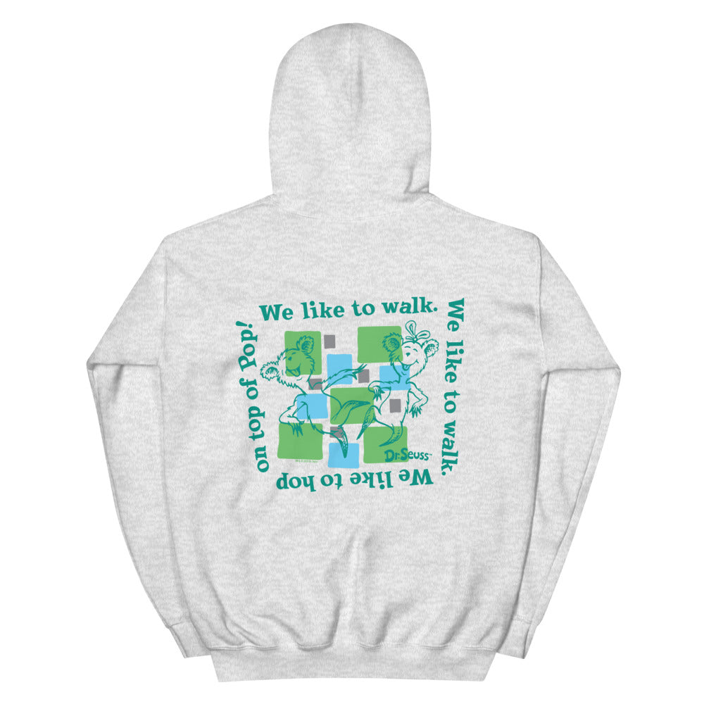 Dr. Seuss Hop on Pop We Like To Walk Hoodie | Cozy & Nostalgic – Dr ...