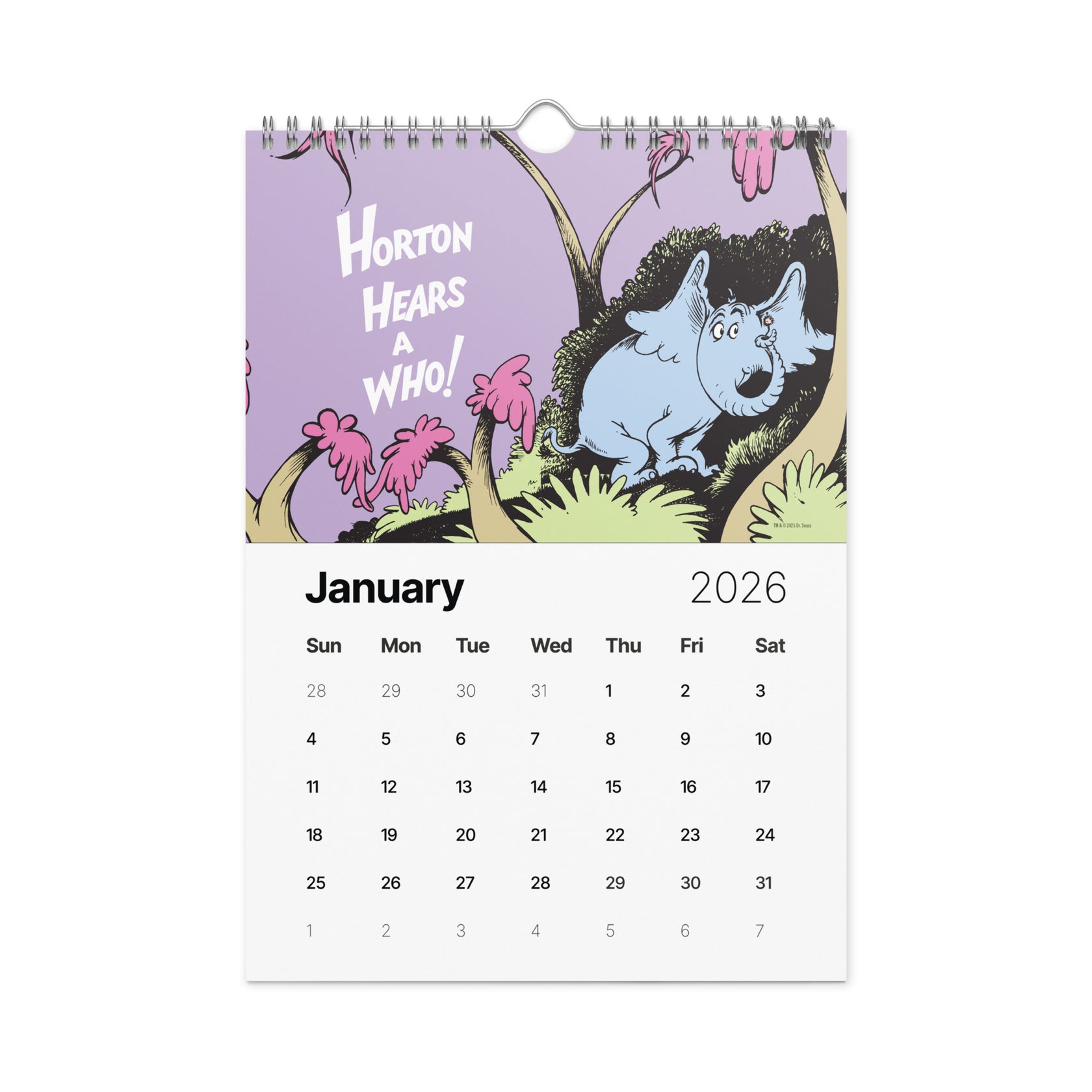 Dr. Seuss 2026 Wall Calendar | Whimsical Art & Characters – Dr. Seuss ...