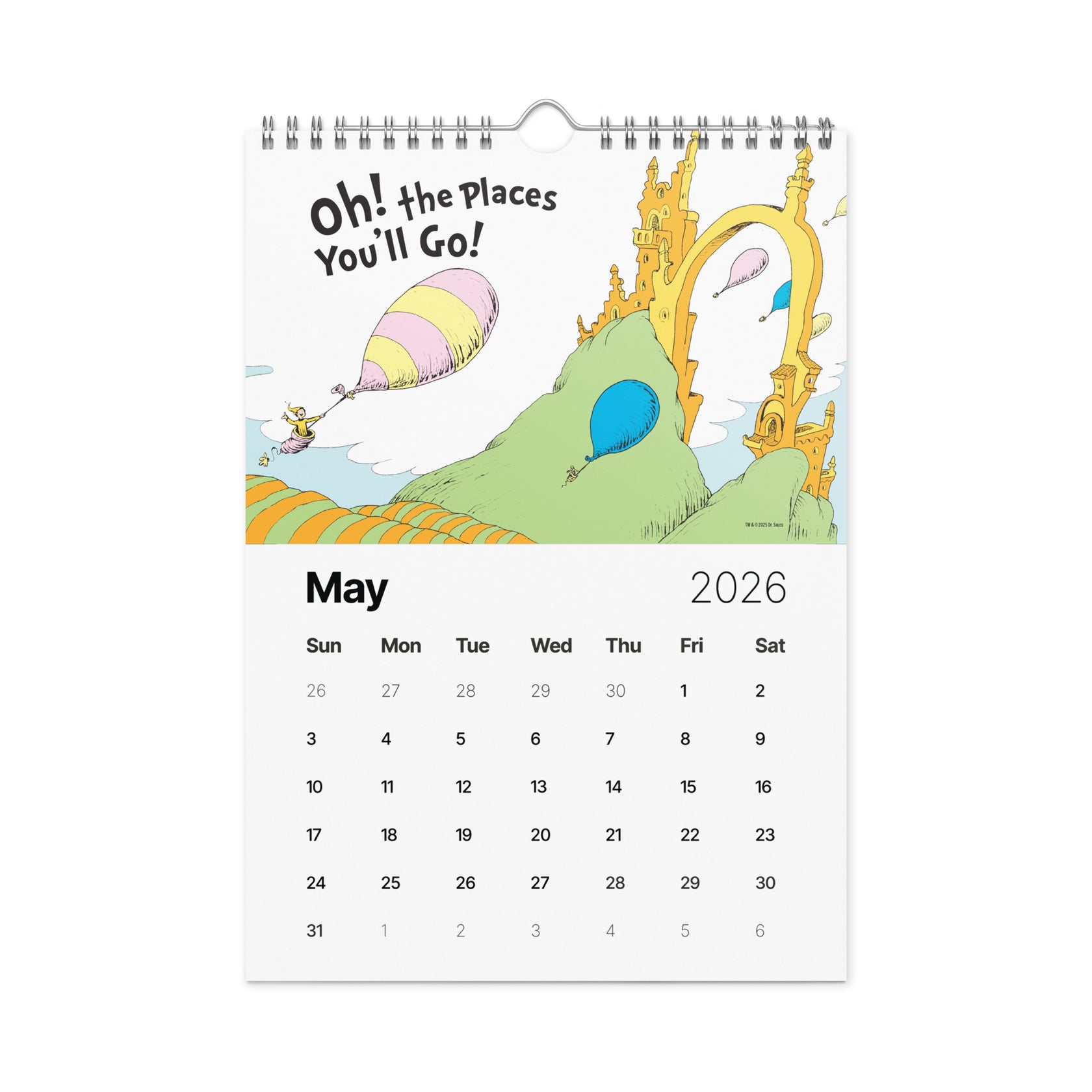 Dr. Seuss 2026 Wall Calendar | Whimsical Art & Characters – Dr. Seuss ...