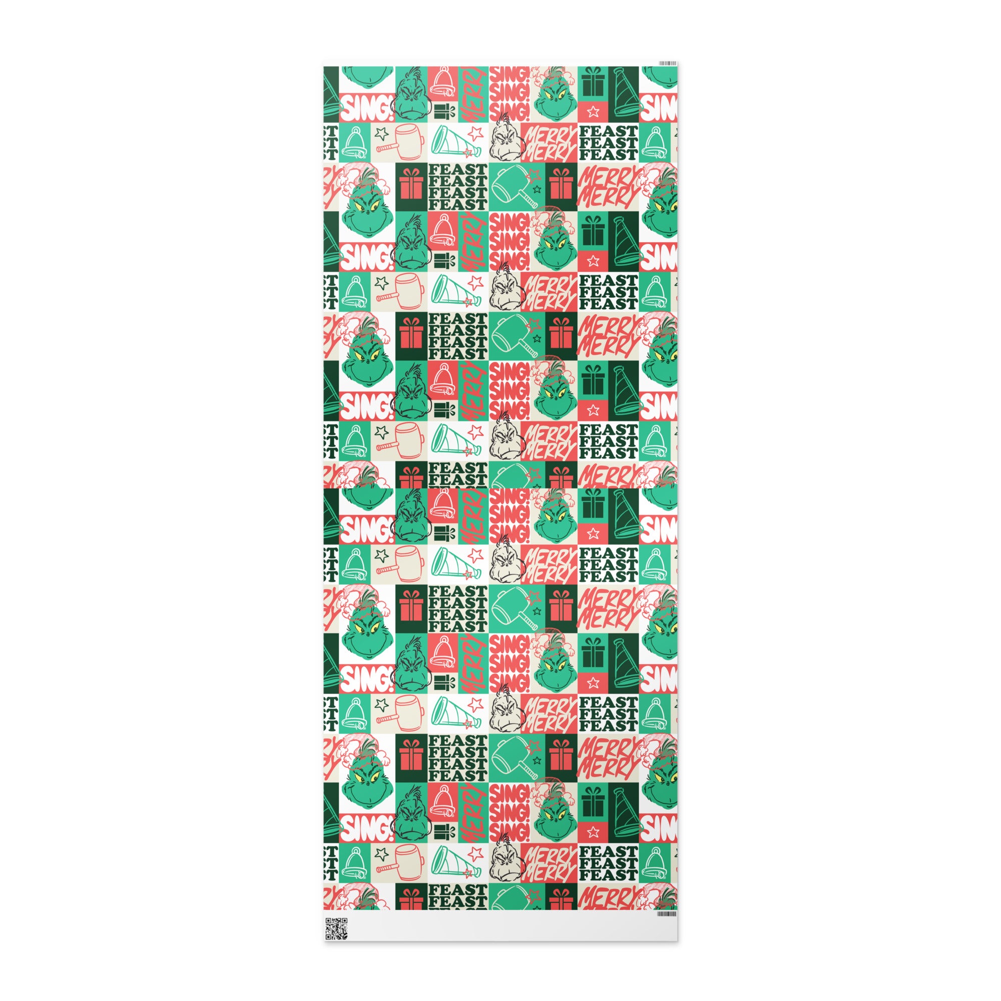 The Grinch Sing! Gift Wrap | Dr. Seuss Premium Wrapping Paper – Dr ...